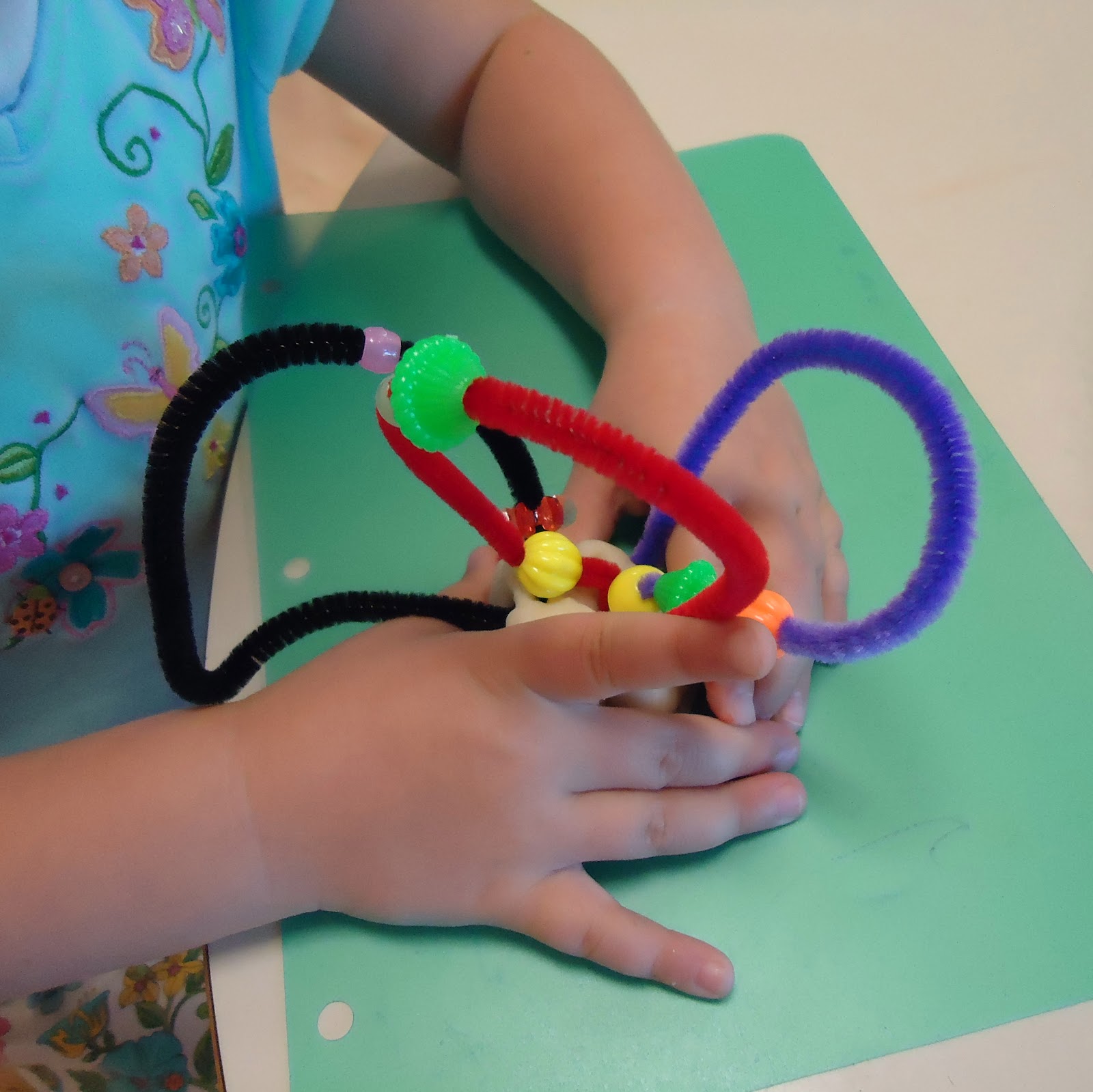 To the Lesson!: Pipe Cleaner Sculptures