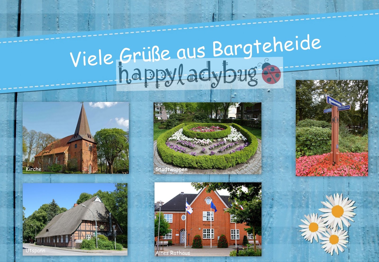 Kartenzauber und mehr....: Ansichtskarte Bargteheide