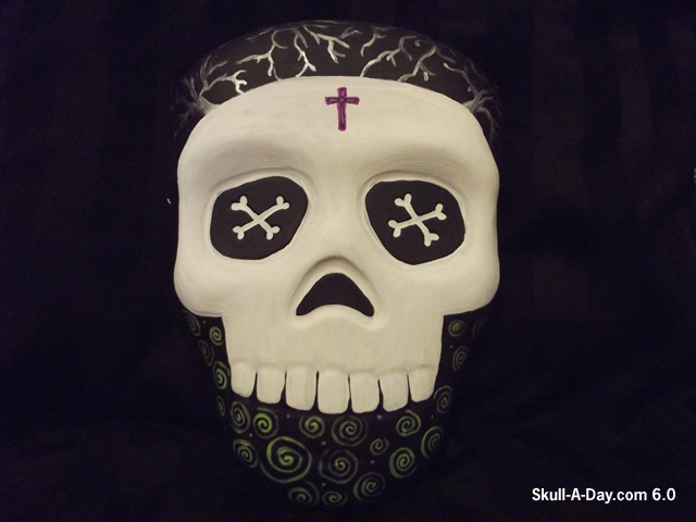 Plaster Painted Skulls