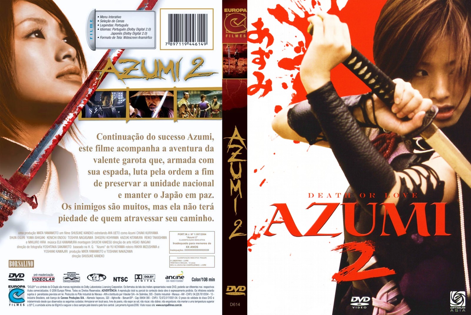 Capas Pombal: Azumi 2