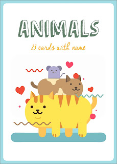ANIMAL FLASHCARDS - BABY FIRST WORDS
