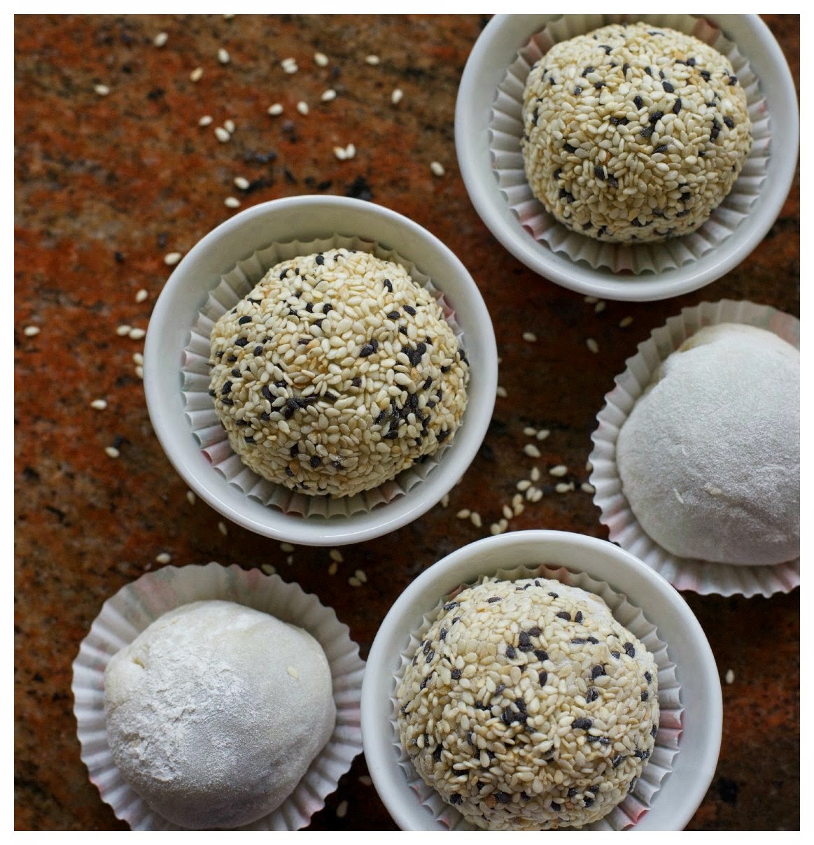 Indonesian Medan Food: Membuat Mochi Enak dan Cepat / Creative Mochi