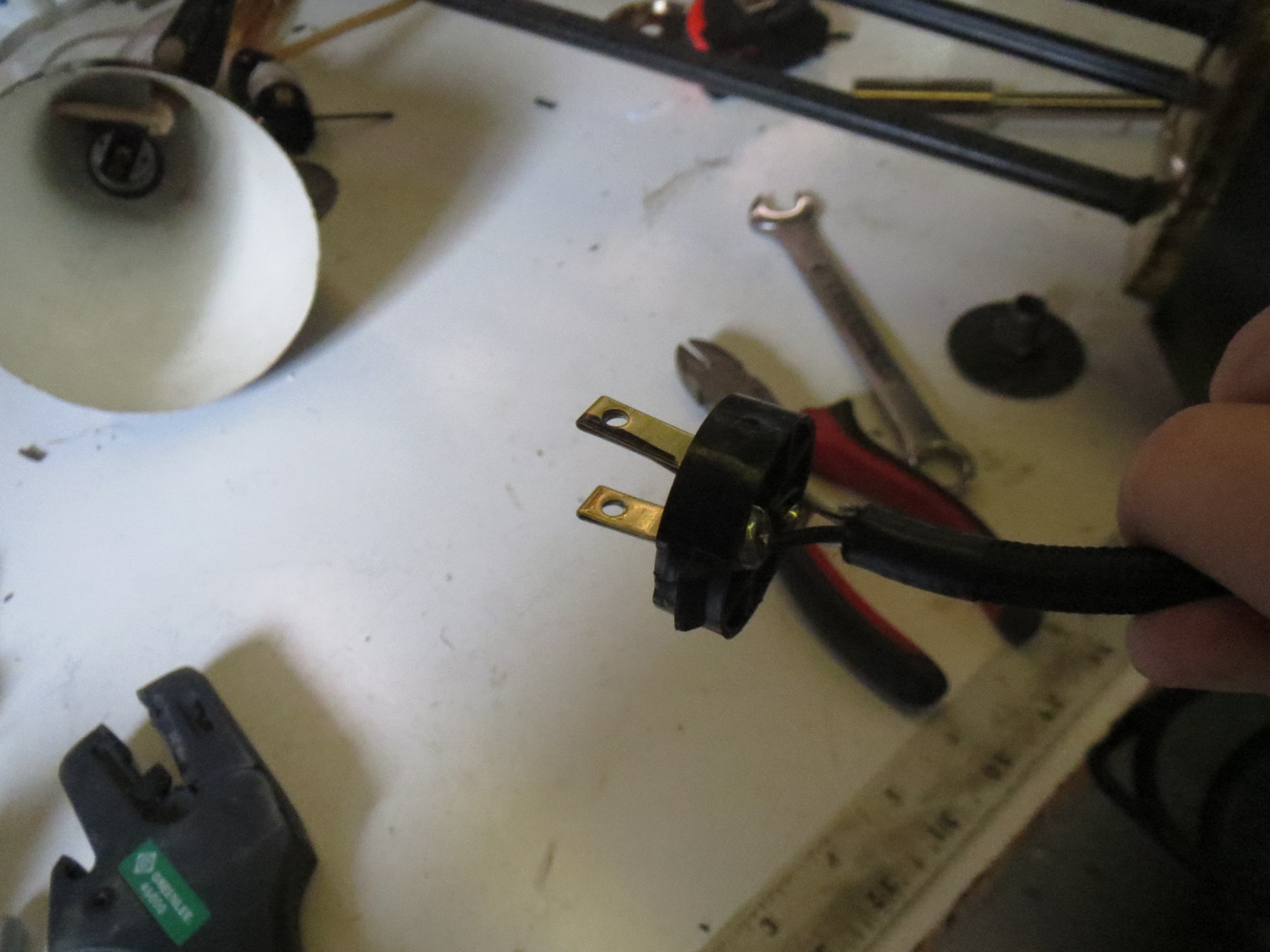 Lamp Parts and Repair | Lamp Doctor: Mid-Century Table Lamp Rewired and ...