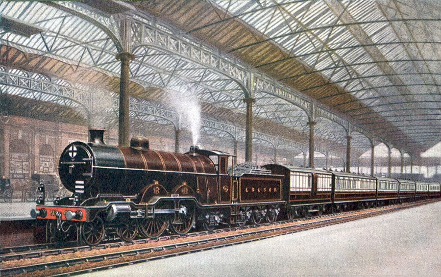 transpress nz: old days at Victoria Station, London