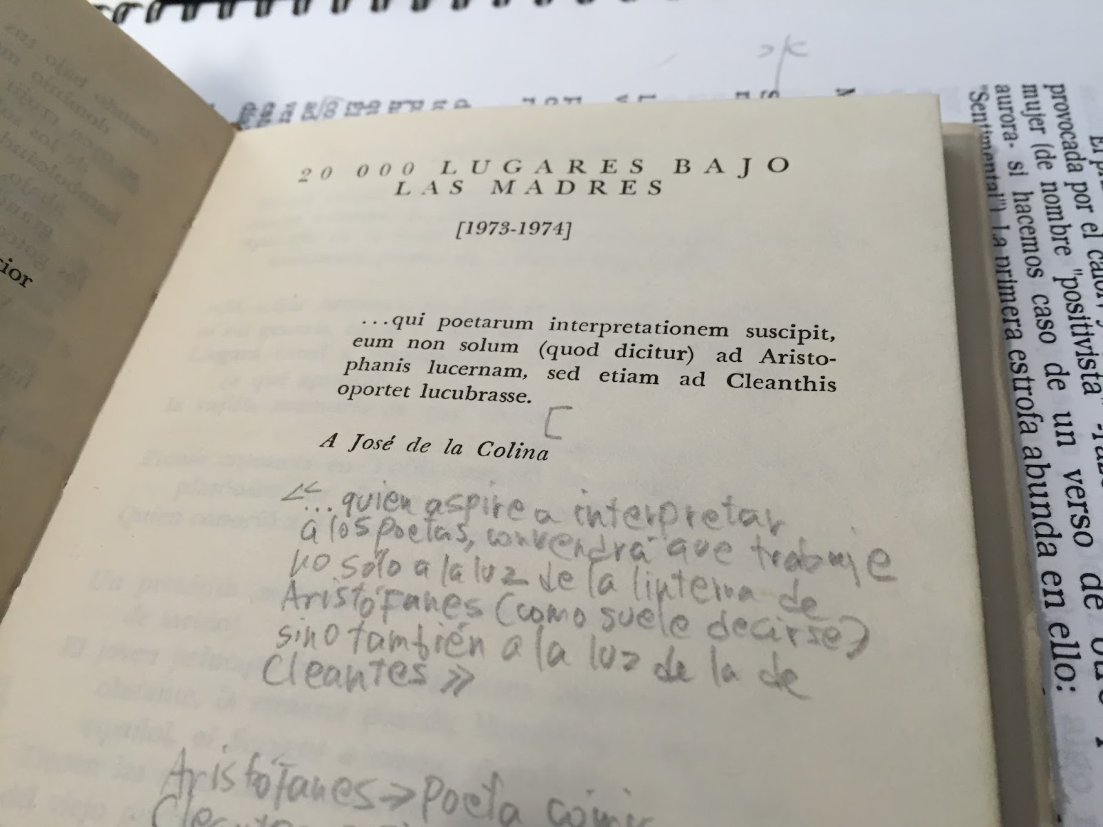 Siglo en la brisa: Entrevista con José de la Colina