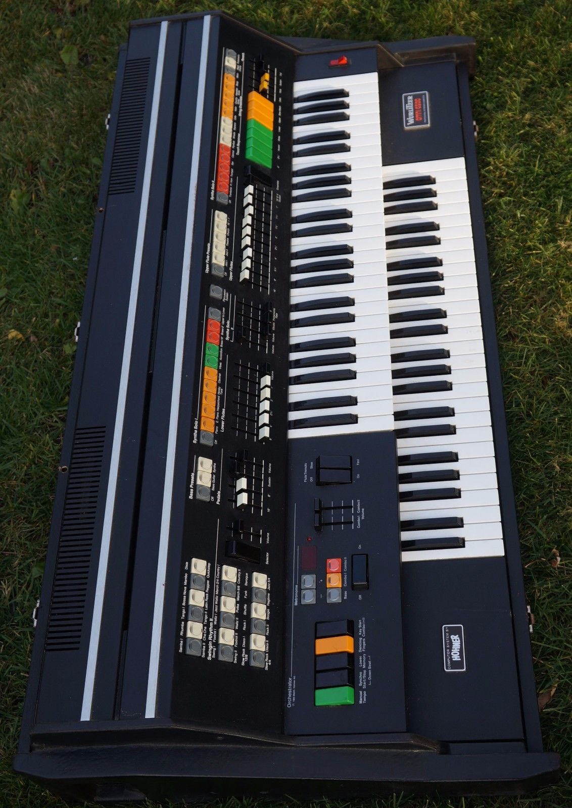 MATRIXSYNTH: VINTAGE WURLITZER OMNI 6500 ANALOG DUAL KEYBOARD ...