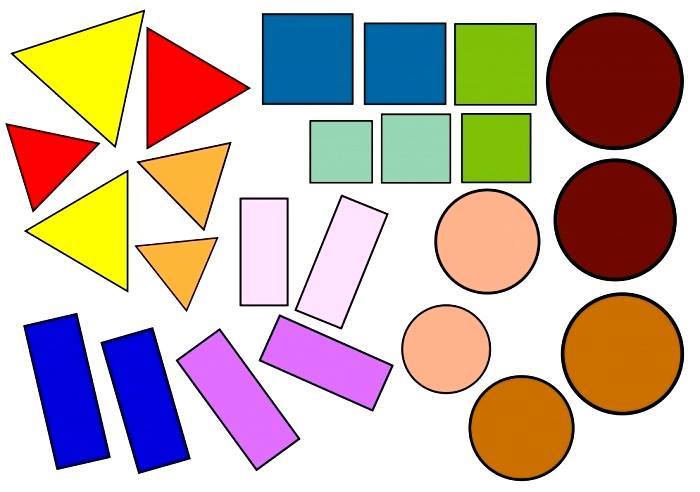 Autismus Arbeitsmaterial: Formen und Farben