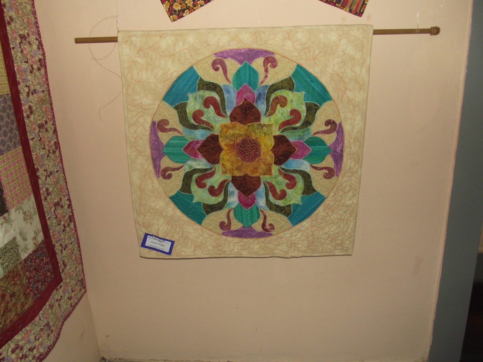 Marcia Patchwork: Exposição de patchwork na Casa da Cultura em Vassouras/RJ