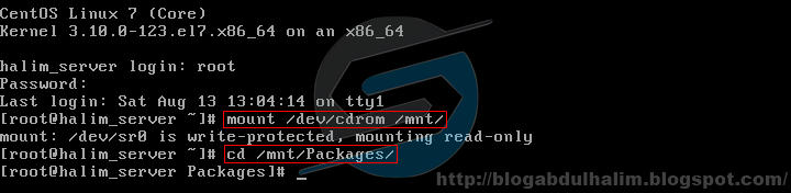 LAB 2.2 CentOS : Membuat Server Repositori Lokal ~ Blog Abdul Halim