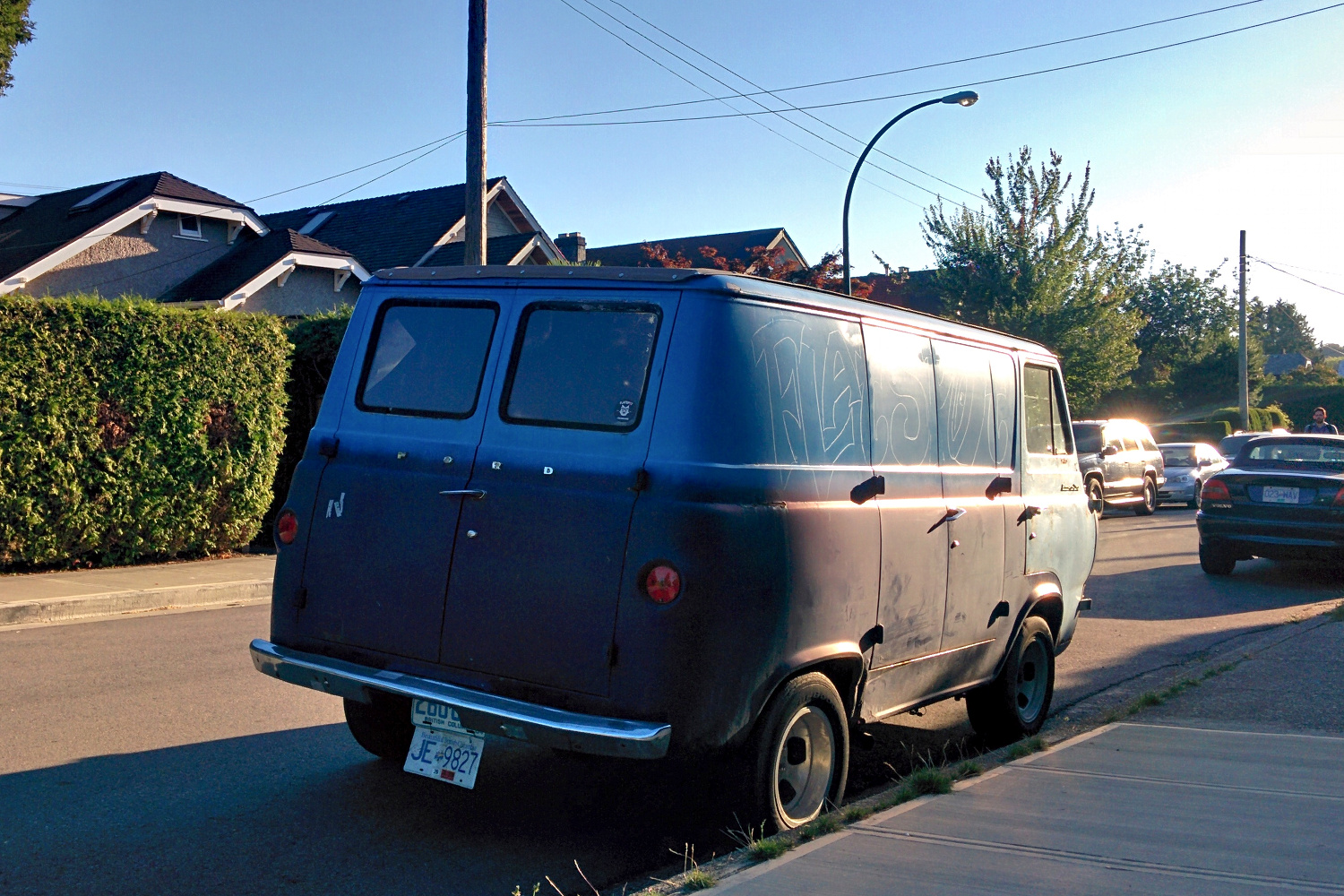 Old Parked Cars Vancouver: 1964 Ford Econoline Van