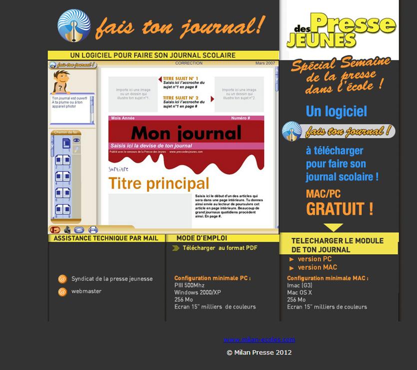 Education aux Médias: Techniques et logiciels