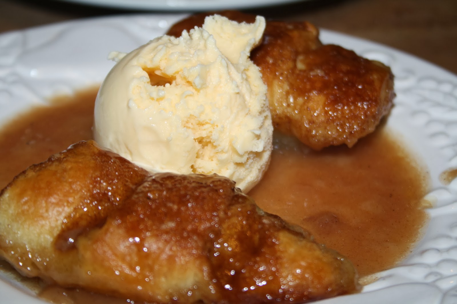 SourdoughNative: Easy Hard Cider Apple Dumplings