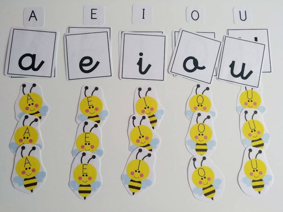 LAS ABEJAS DE LAS VOCALES | Padres