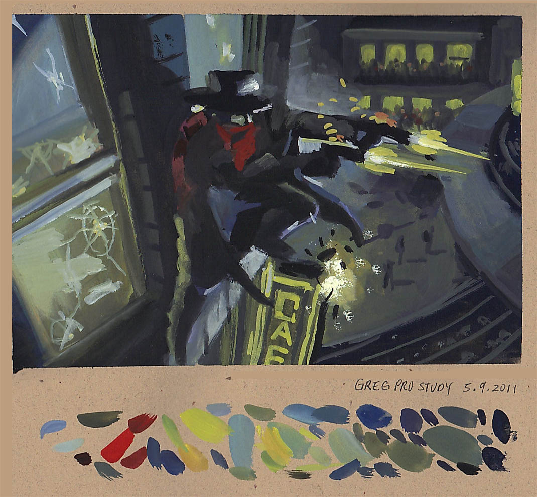 Sketchblog Chris Chien: Greg Pro Week