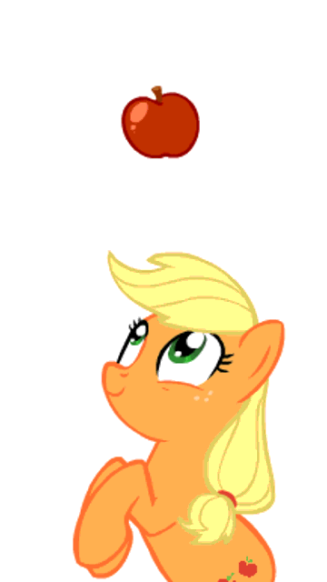 My Little Pony: GIFs animados de Applejack en My Little Pony