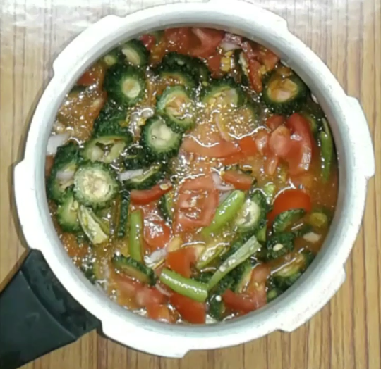 bitter gourd toor dal | kakarakaya kandi pappu - Special Desi Recipes ...