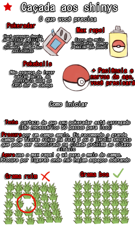 Como conseguir um shiny no pokemon X e Y