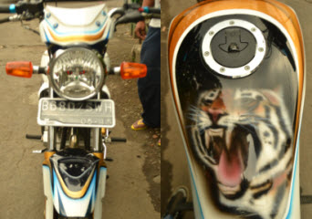 17 Modif Tangki Motor Unik, Info Baru!