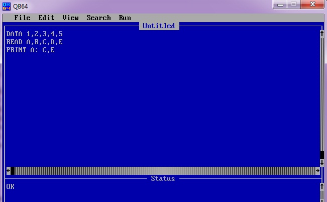 Statement Input Output Pada Qbasic ~ Sky S Blog