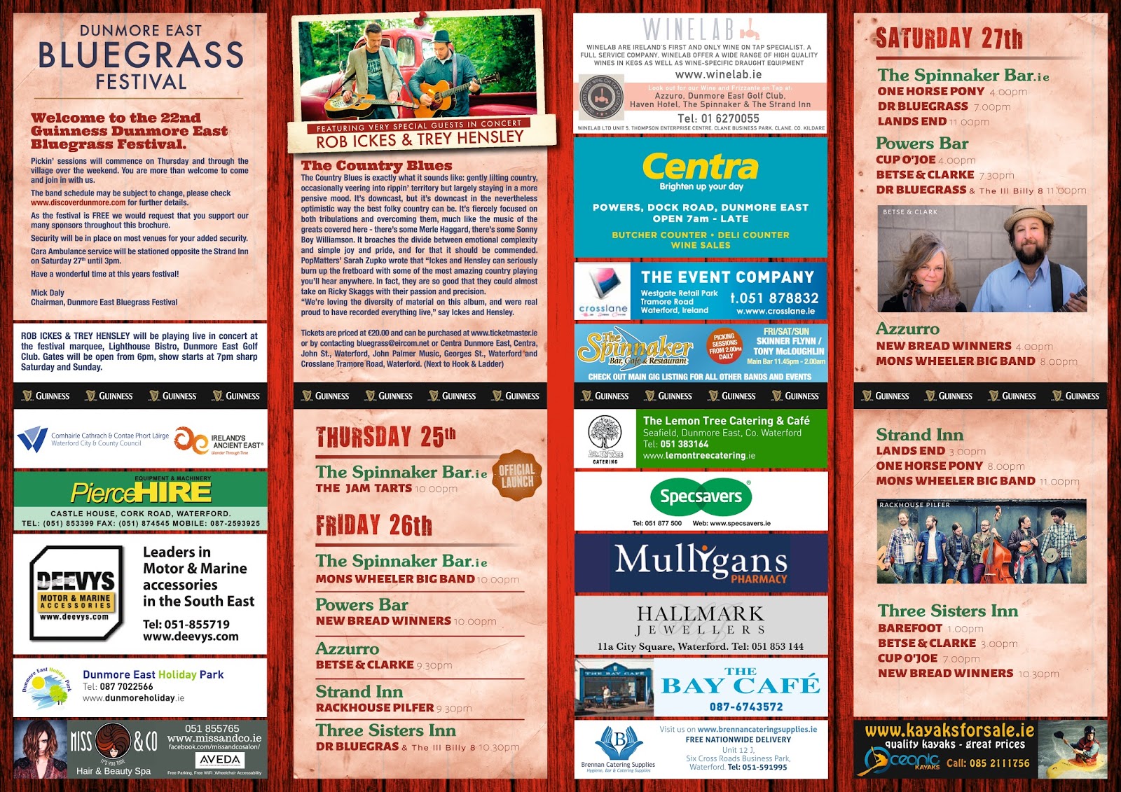 The Bluegrass Ireland Blog: Dunmore East festival schedule now online! The Bluegrass Ireland Blog: Dunmore East festival schedule now online!