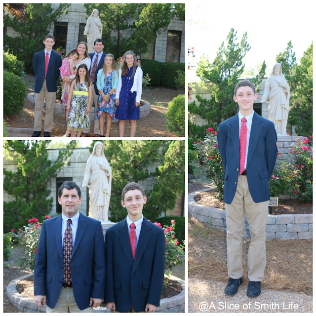 A Slice of Smith Life: My Daughter's 17th Birthday & Confirmation ...