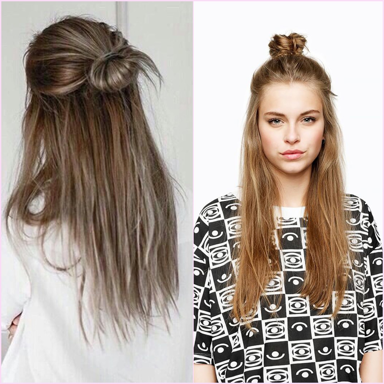 Hey Anny!: Hair Trends: Half Bun (Coque Samurai ou Meio Coque)