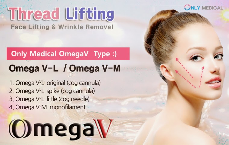 Only Medical 온리메디칼: Thread lifting PDO Thread Omega V (made in korea)