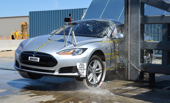 Tough Tesla highlights the electric-car advantage