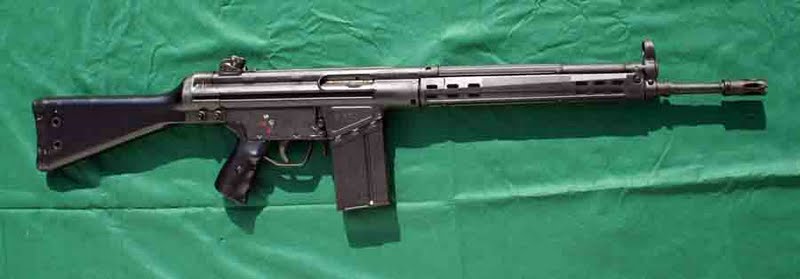 Weapons: G3A1 riffle 1