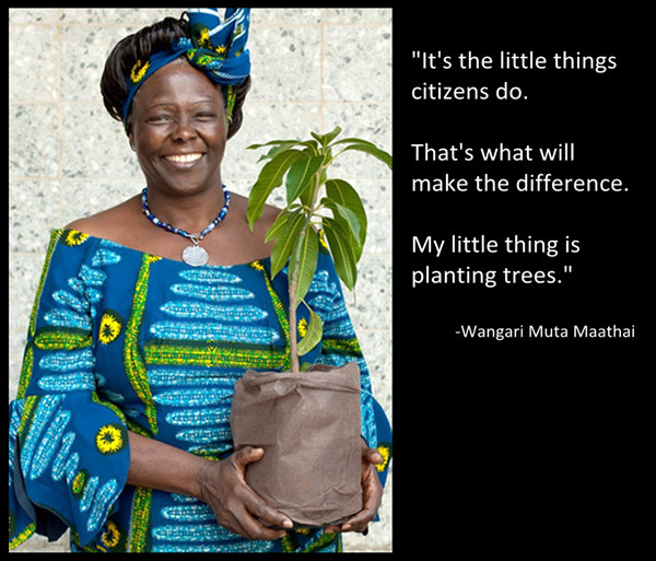 Tree for Mankind: Wangari Maathai (Planted over 30Million Trees)