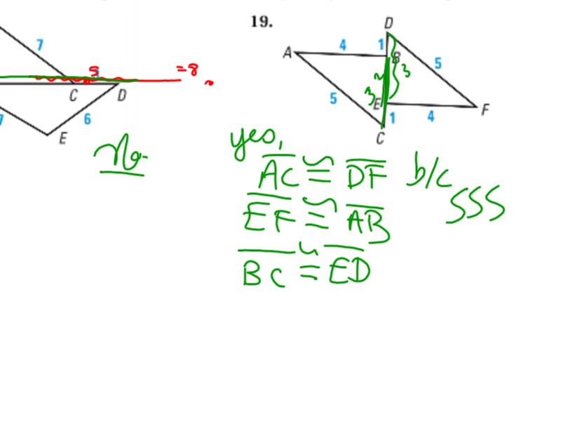 2 > 1 - Geometry Page: Side Side Side (4.3)