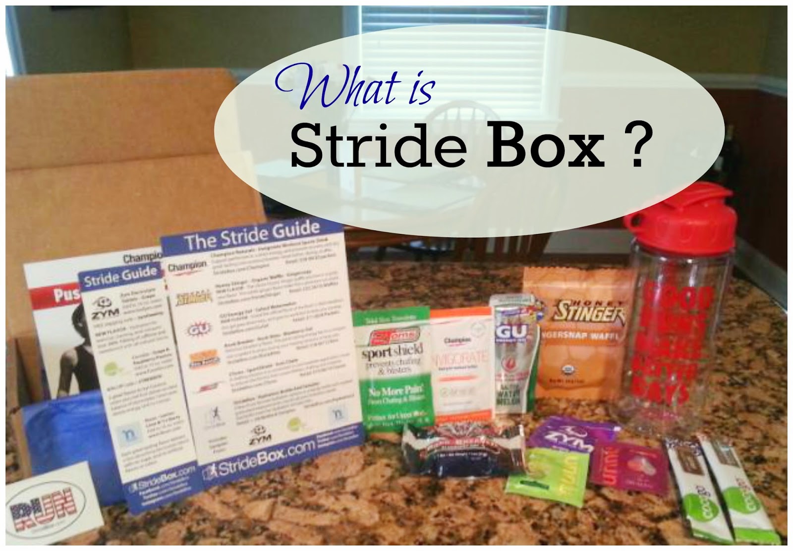Fairytales and Fitness: Stride Box Goodies!
