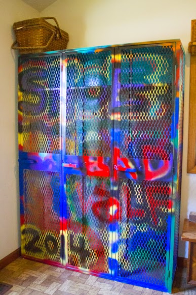 Craft Knife: Graffiti on our Lockers