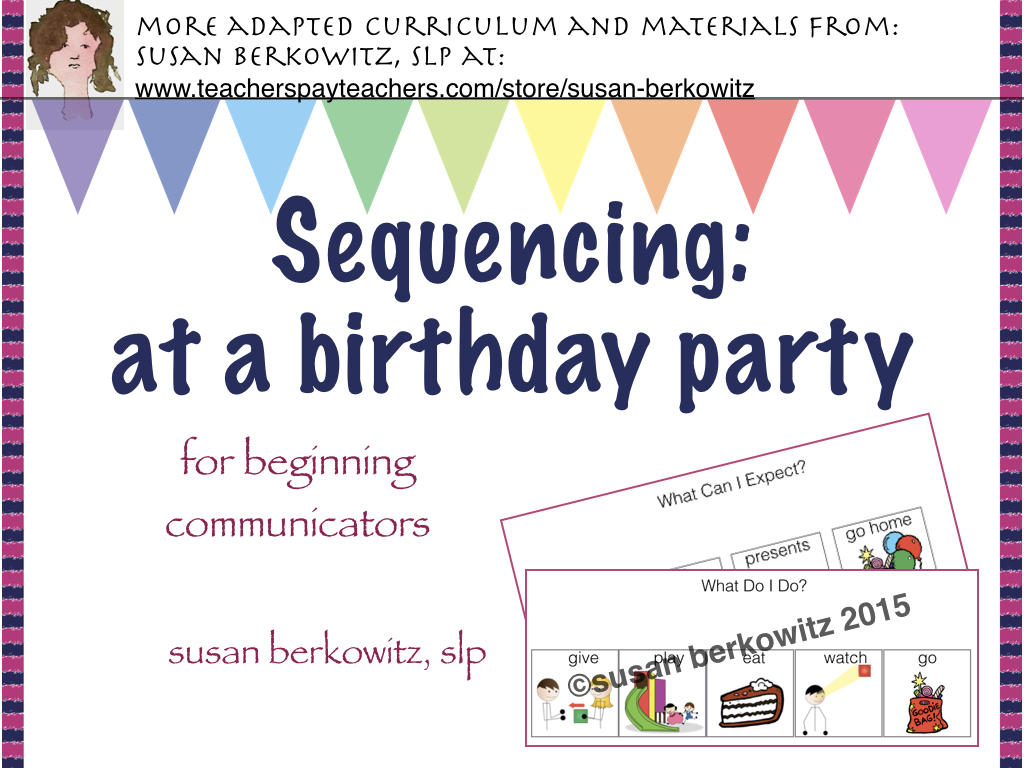 Susan Berkowitz’s Free Birthday Bash Language Game - Classroom Freebies