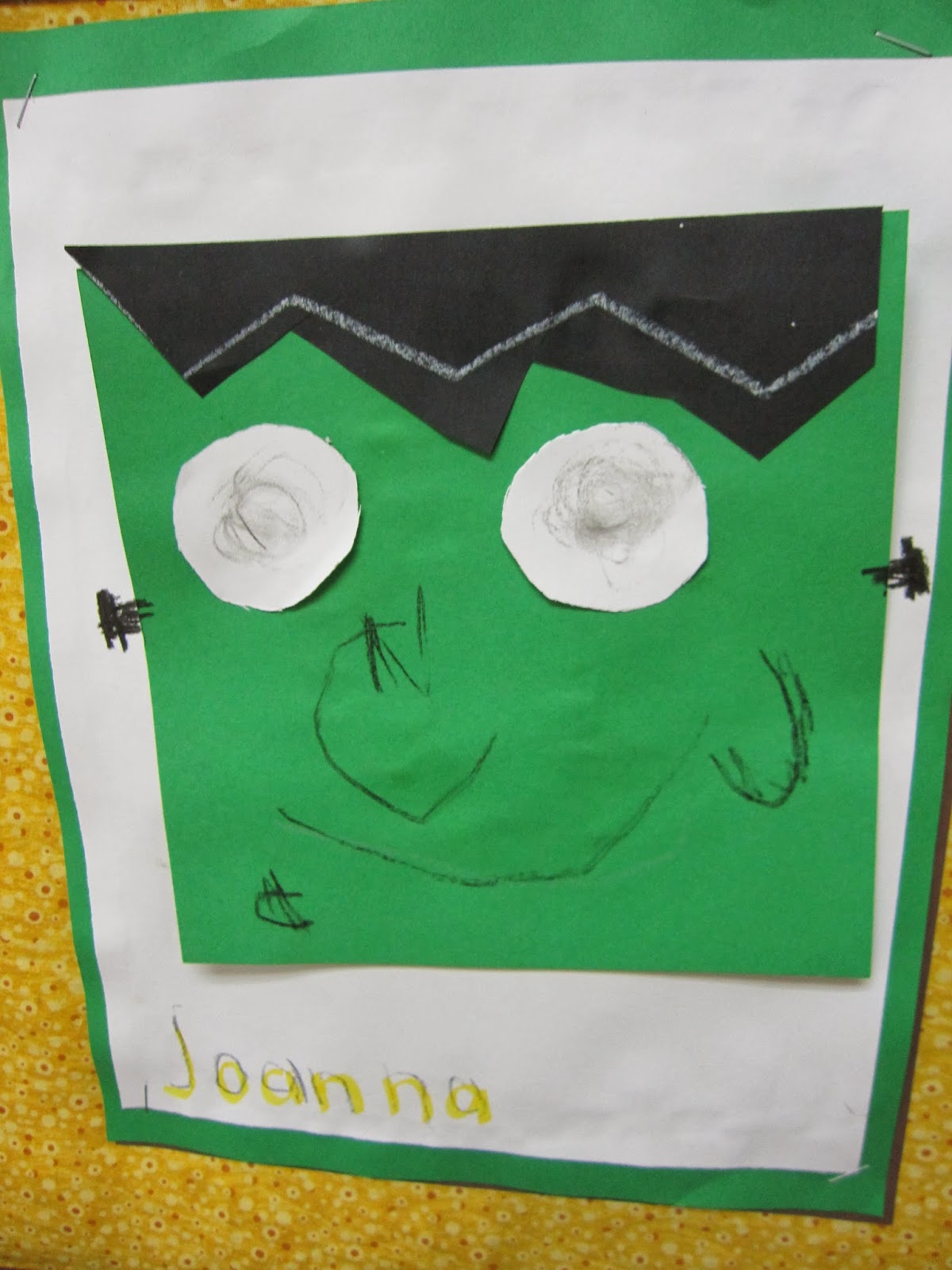 Preschool For Rookies: Happy Halloween: Frankenstein Craft