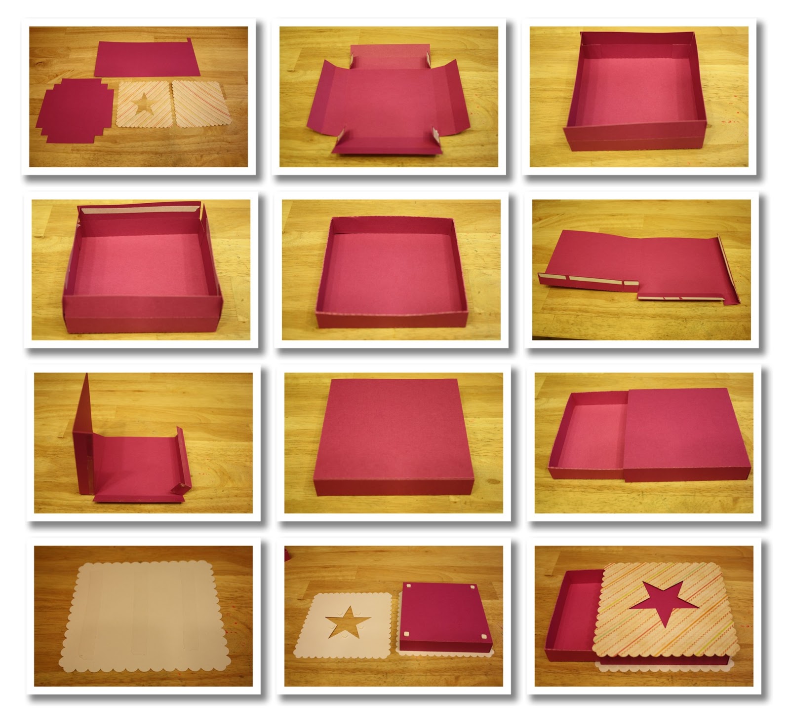 Sliding Square Box | Bits of Paper