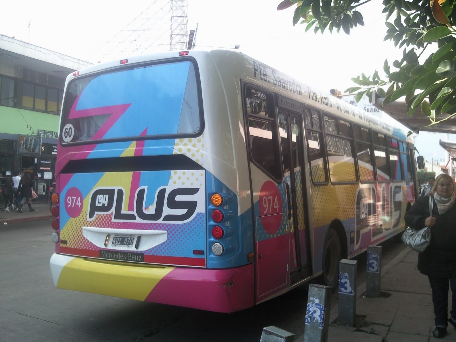 Pasion por los colectivos Argentinos: LINEA 194 PLUS