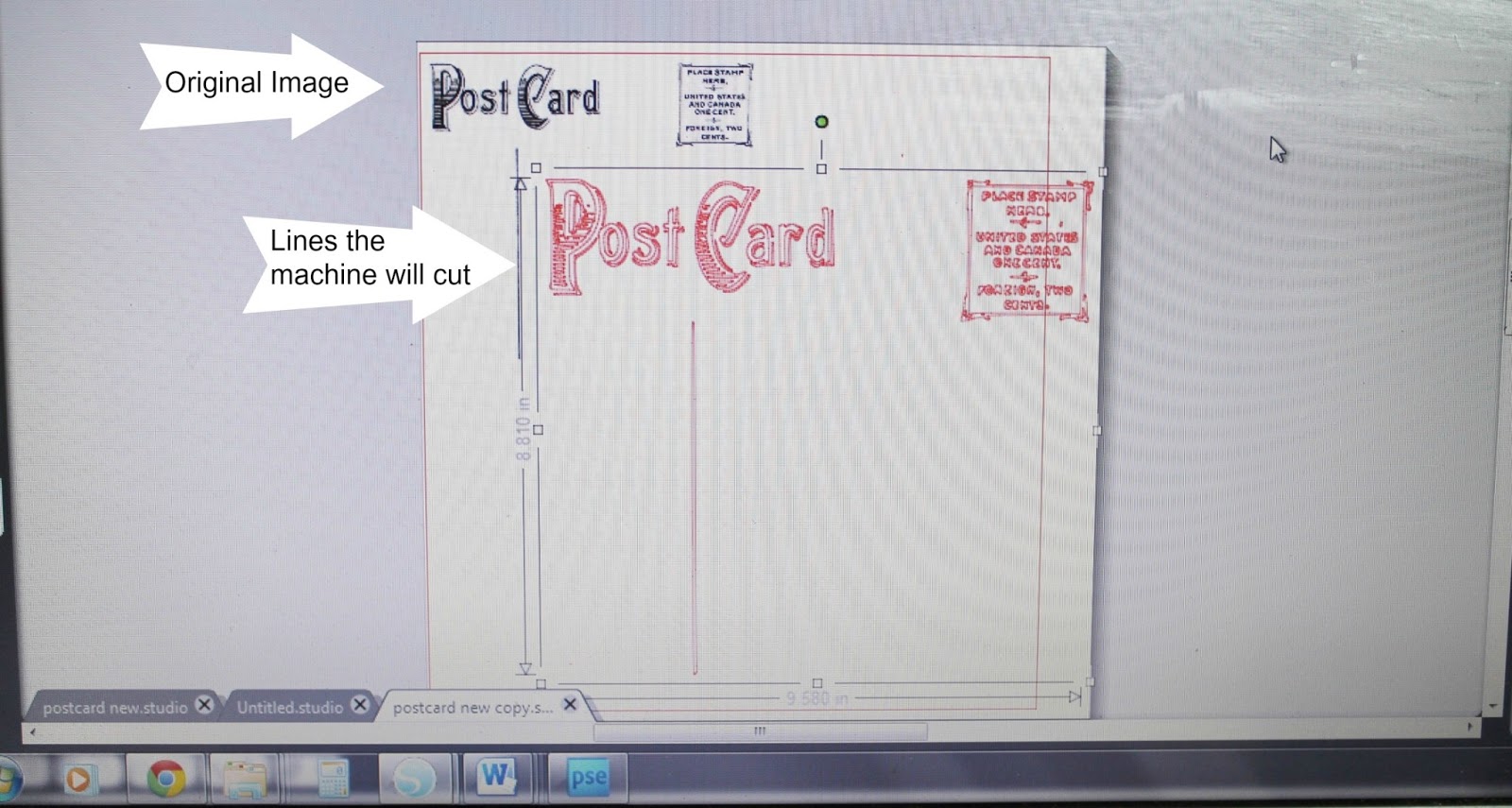 Thrift Store Magazine Rack and a Silhouette Tutorial - Knick of Time