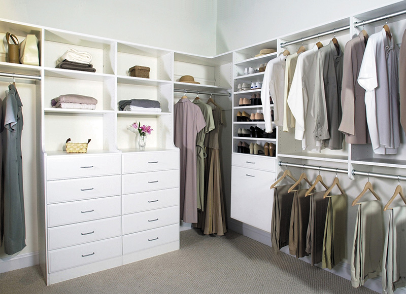 A Perfect Closet & Cabinets: Five Components of a True Closet System