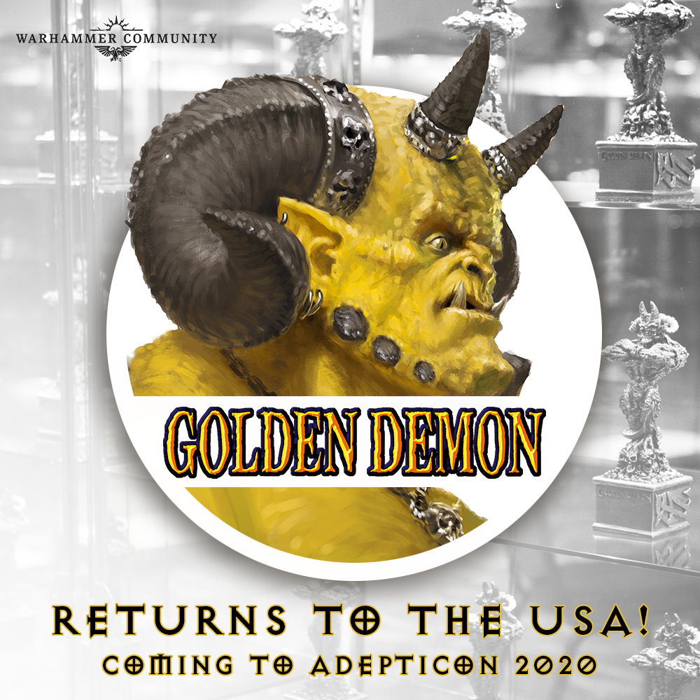 El Descanso del Escriba: Editado: El Golden Demon vuelve a EEUU...en el ...