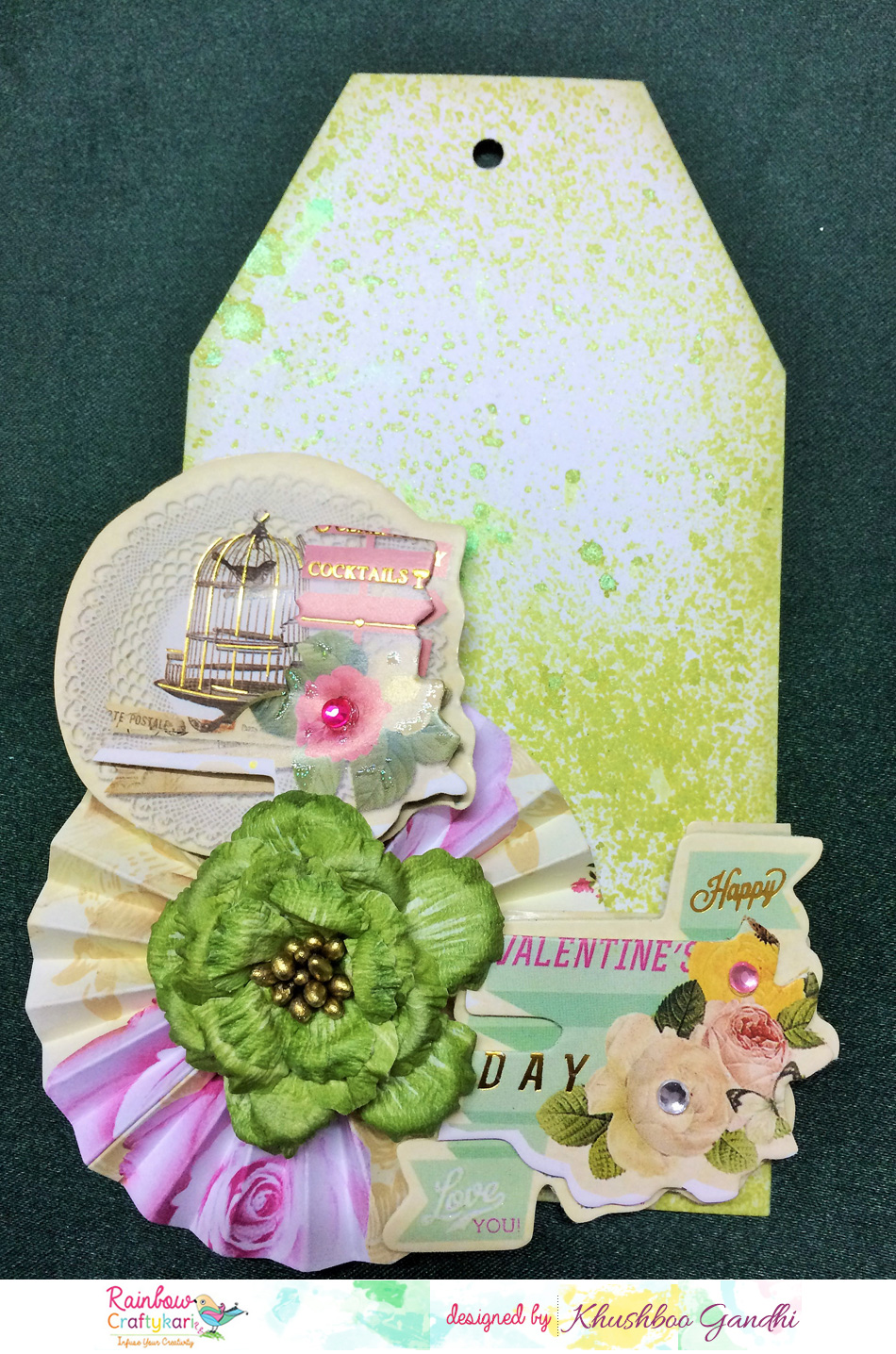 Welcome to Rainbow Craftykari Blog: Stylish and Classy Tags Tutorial by ...