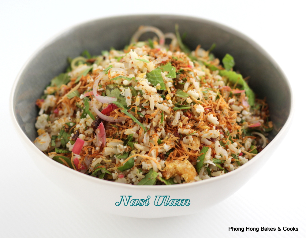 PH the Malaysian Carnivore: Nasi Ulam (Aromatic Rice Salad)