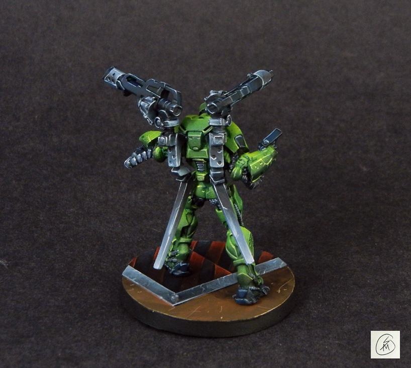 samson minis: Finished! Yan Huo