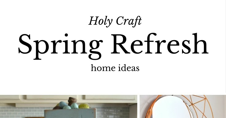 Spring is in the air! Some spring refresh ideas for you and your home