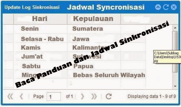 Panduan Cara Manual Patch 2.0.5 dan Jadwal Sync Dapodik 2013 ~ SMPN 38 KONAWE SELATAN