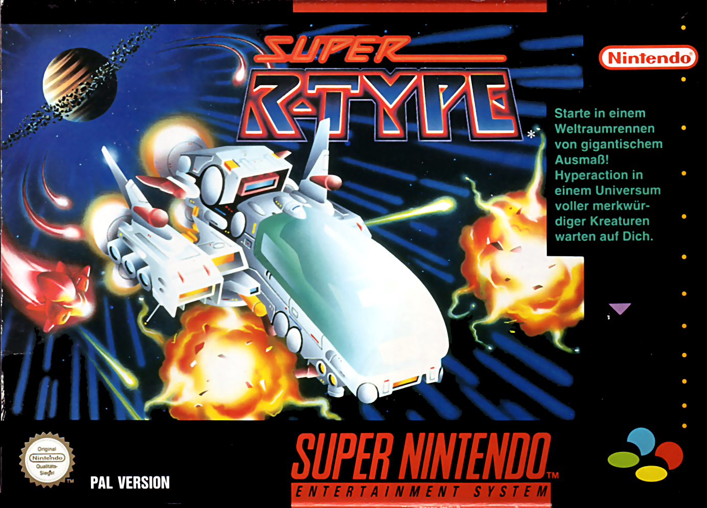ION CRITICÓN: Super R-Type (1991) SNES