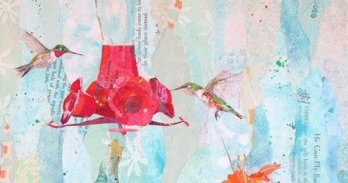 Splashing Through Life: Summery Collage Finally Finished!