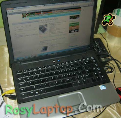 Laptop Second, Compaq CQ40 Dual Core Full set | Rosy Laptop Malang