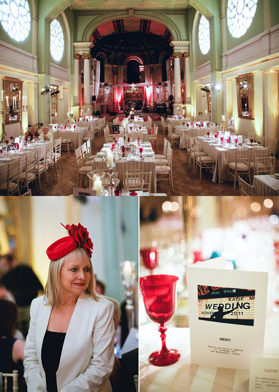 Red Wedding Theme: A Red London Wedding