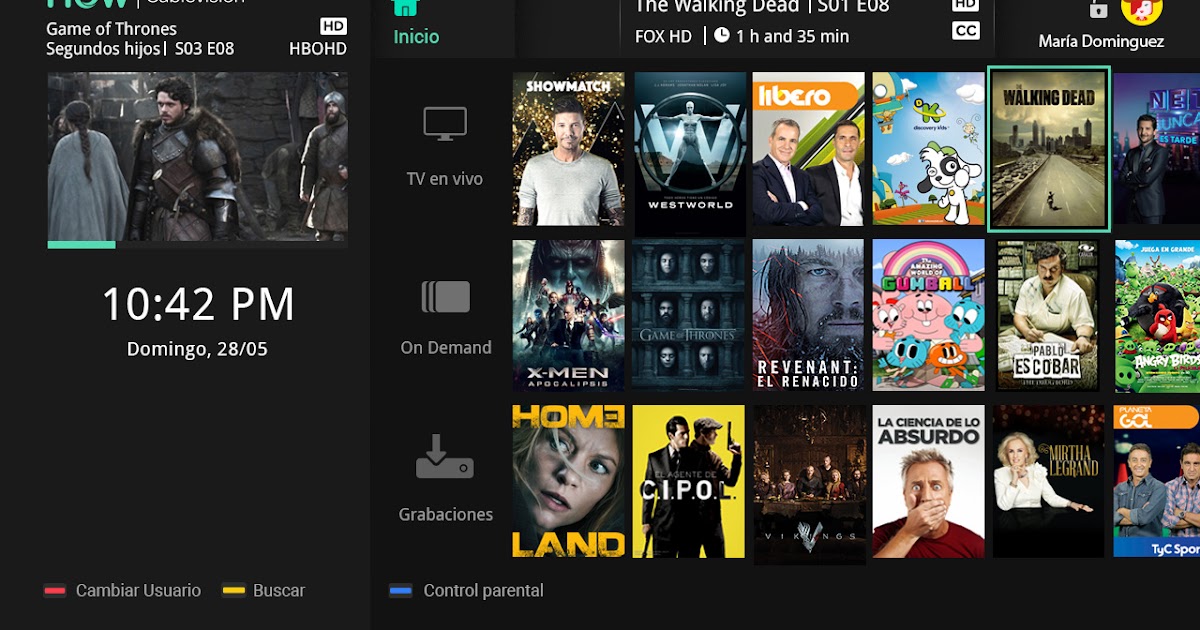 Señales: Cablevisión prepara una aplicación de Flow para Smart TVs